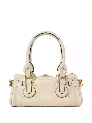 Chloé Paddington Padlock Tote - Neutrals
