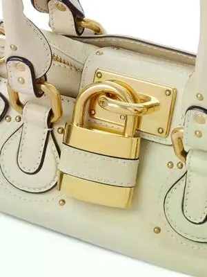 Chloé Paddington Padlock Tote - Neutrals