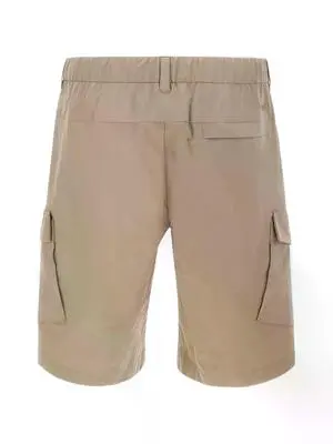 Herno Pleated Cargo Shorts - Neutrals