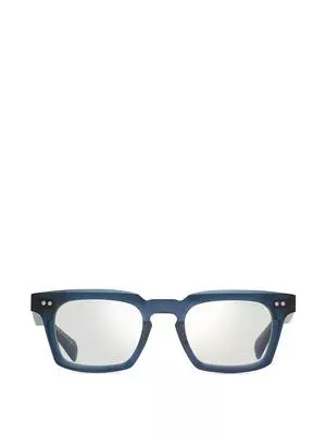 Dita Monolix Square-frame Glasses - Blue
