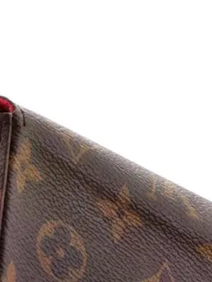 LOUIS VUITTON Felicie Pochette Monogram Canvas - Brown