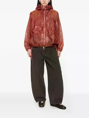 DUNO Karta Hooded Zip Jacket - Red
