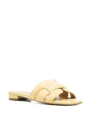 BIBI LOU Woven Leather Sandals - Neutrals