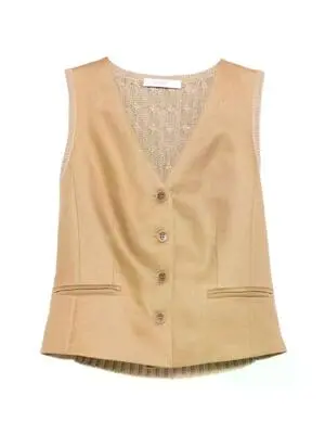 Max Mara Sleeveless Vests For Women