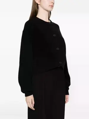 CT PLAGE Button Pocket Knitwear - Black