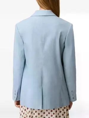 Claudie Pierlot Straight Fit Button Blazer