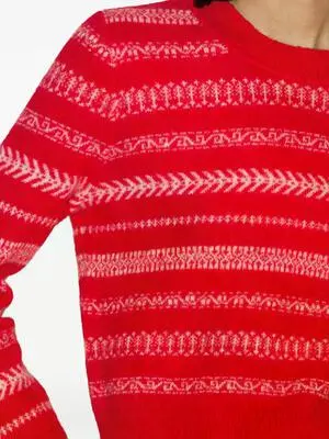 MARANT ETOILE Amity Jacquard Knit Sweater