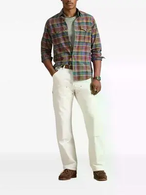 Polo Ralph Lauren Plaid-pattern Pocket Shirt