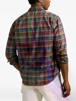 Polo Ralph Lauren Plaid-pattern Pocket Shirt