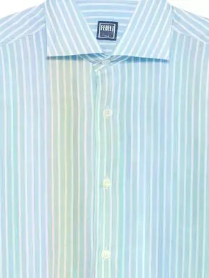 Fedeli Striped-pattern Shirt