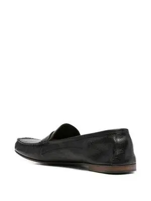 Versace Medusa Leather Loafers