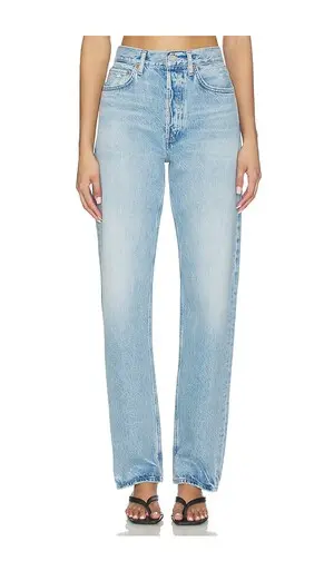 AGOLDE 90's Mid Rise Loose Jeans - Stream