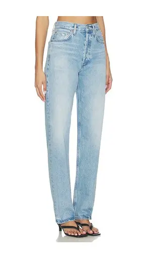 AGOLDE 90's Mid Rise Loose Jeans - Stream