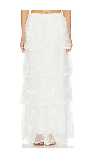 LoveShackFancy Celesa Skirt
