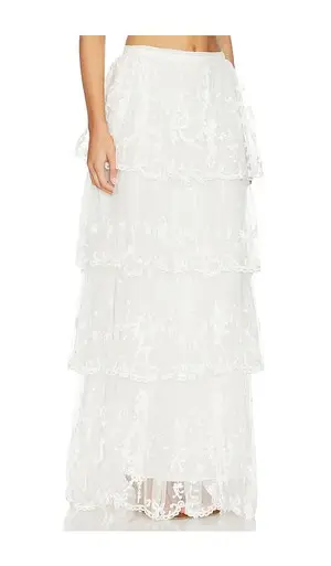 LoveShackFancy Celesa Skirt