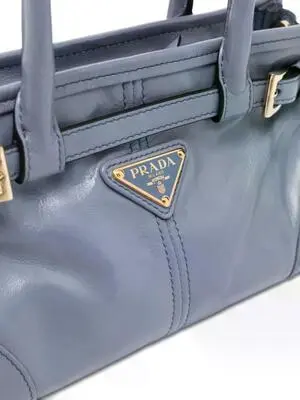 Prada Buckle Tote Bag