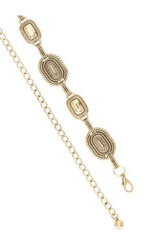 LOVERS AND FRIENDS Antonila Metallic Belt