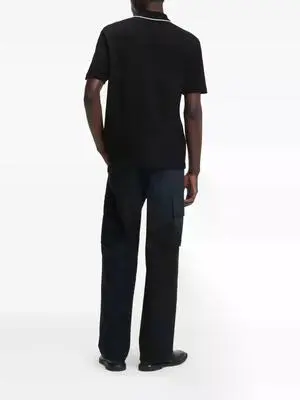 Hugo Piped-trim Cotton Polo Shirt