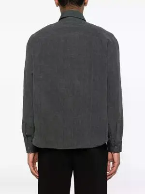 LARDINI Chest-pocket Buttoned Shirt