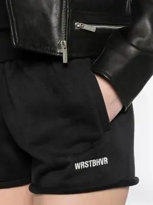 WRSTBHVR Logo Shorts