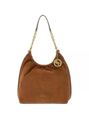 Michael Kors Chain Charm Shoulder Bag - Brown