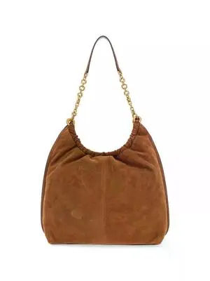 Michael Kors Chain Charm Shoulder Bag - Brown