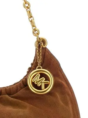Michael Kors Chain Charm Shoulder Bag - Brown