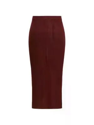 Max Mara Ribbed-knit Skirt