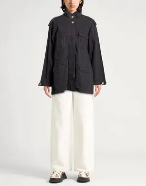 8PM Cotton Safari Jacket - Blue