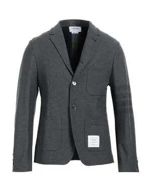 Thom Browne Midnight Cotton Blazer - Grey