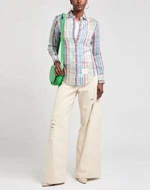 Thom Browne Checked Organza Shirt