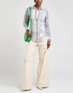 Thom Browne Checked Organza Shirt
