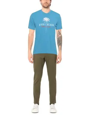BIKKEMBERGS T-shirt Size Cotton, Elastane