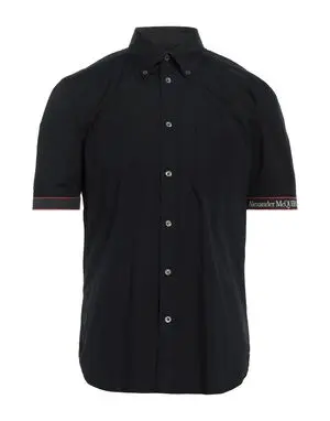 Alexander McQueen Shirt Size Cotton, Elastane, Polyester - Black