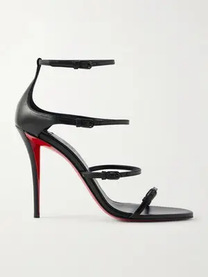 CHRISTIAN LOUBOUTIN Millennium Buckled Leather Sandals