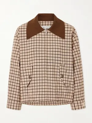 Sea Savannah Plaid Jacket