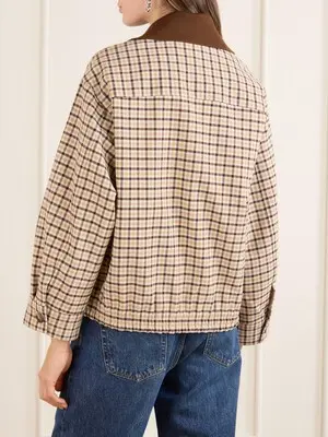 Sea Savannah Plaid Jacket