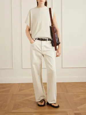 AGOLDE Low Slung Baggy Organic Boyfriend Jeans - Neutrals