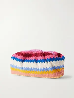 Missoni Large Striped Terry Pouch
