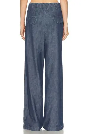 JIL SANDER Wide Leg Trouser - Indigo