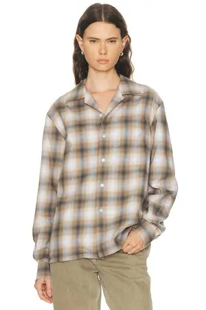 JW Anderson Check Shirt - Biscuit
