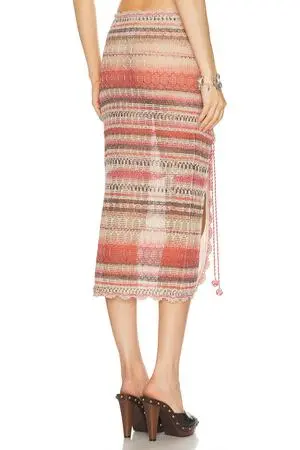 Isabel Marant Étoile Noryane Crochet Skirt