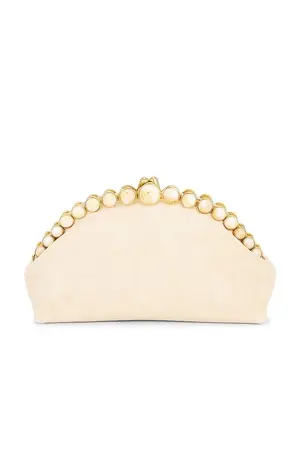Cult Gaia Una Clutch - Sand