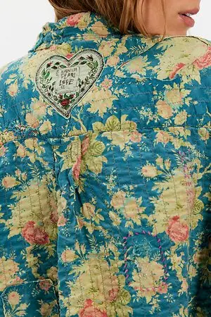 MAGNOLIA PEARL Quilted Landes Oversized Button Down