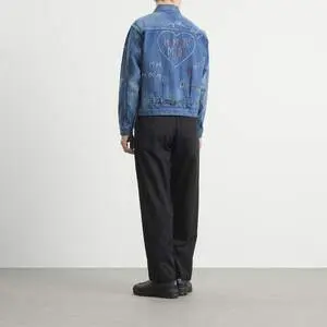 HUMAN MADE Hand Stitched Denim Work Jacket - Indigo