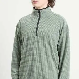 MELLOW CLO Summit Half Zip Fleece - Sage