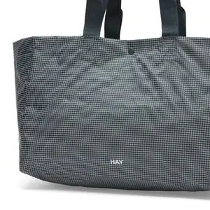 HAY Grid Weekbag Small - Dark Blue