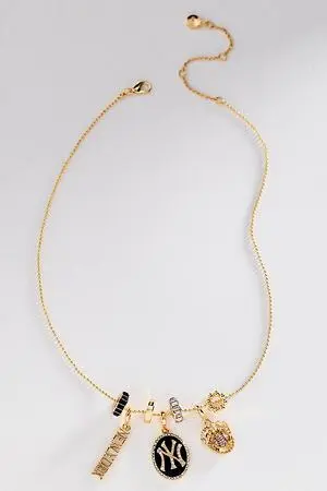 Baublebar MLB Charm Necklace Yankees