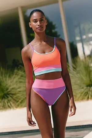 Beach Riot Eva Bikini Top - Multi