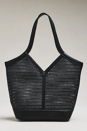 SHIRALEAH Tosca Woven Tote Bag